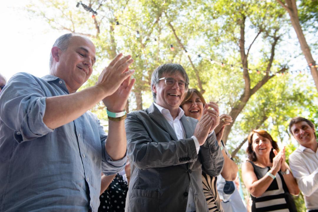 Puigdemont traslada a Borràs su voluntad de recuperar la presidencia de ...