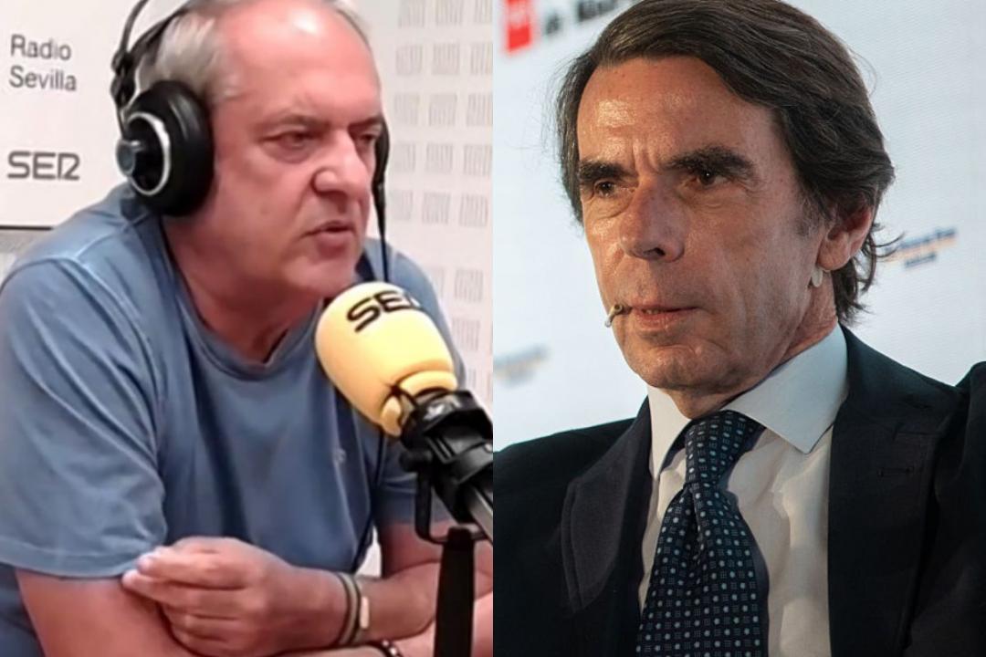 Javier Aroca da una respuesta sonada a José María Aznar, que dijo que ...