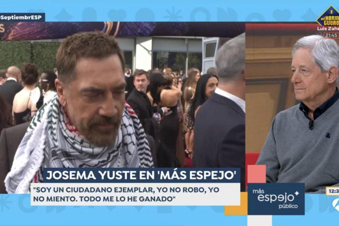 Josema Yuste se pronuncia sobre Javier Bardem y dice abiertamente lo ...