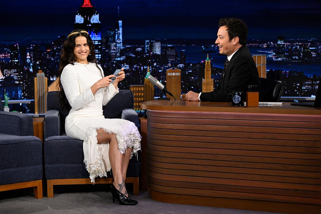 Rosalía deja con la boca abierta a Jimmy Fallon con su interpretación ...