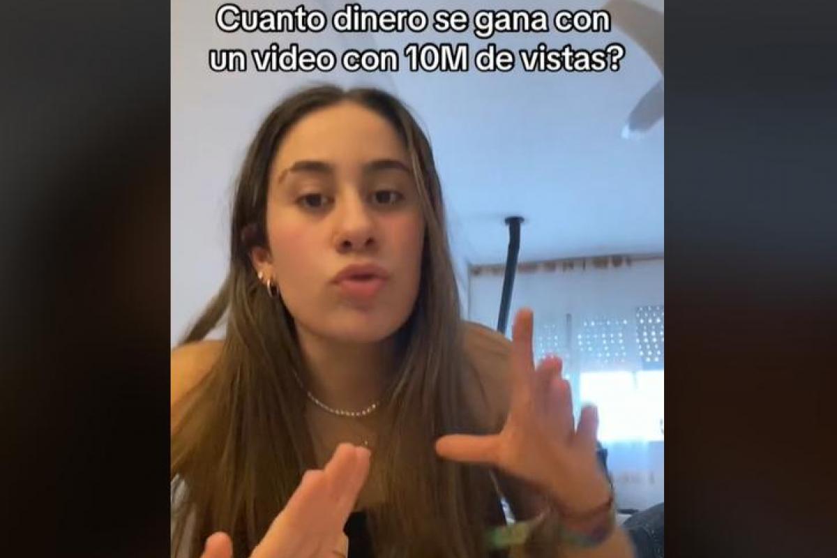Enseña cuánto cobró por tener 10 millones de visitas en TikTok