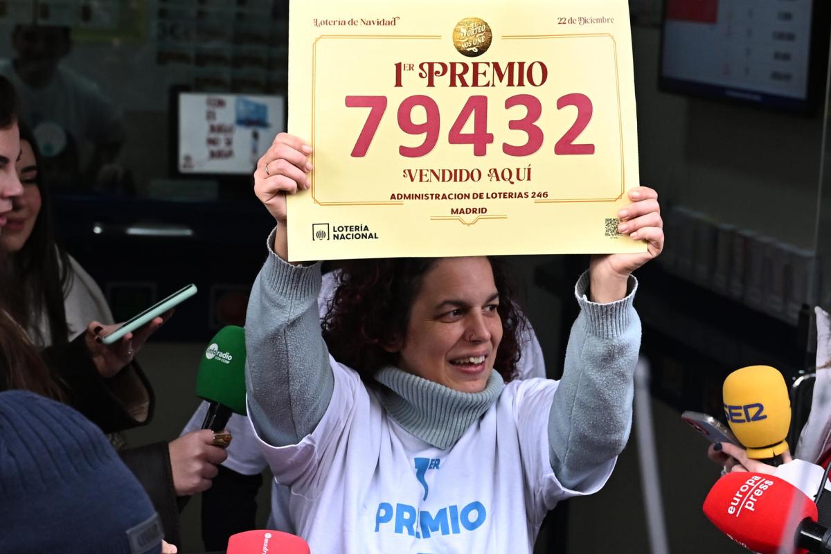 Lotería de Navidad 2025 en directo: el Gordo, 79432, última hora del ...