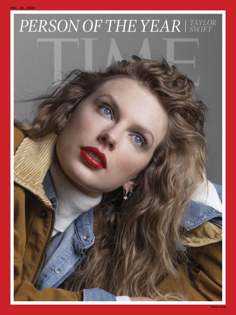 Taylor Swift, persona del año 2023 para la revista Time