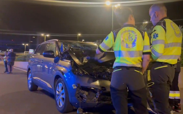 Muere un hombre atropellado tras cruzar indebidamente en mitad de la M30