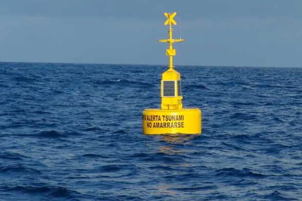 Cádiz presume de boya chivata anti tsunamis