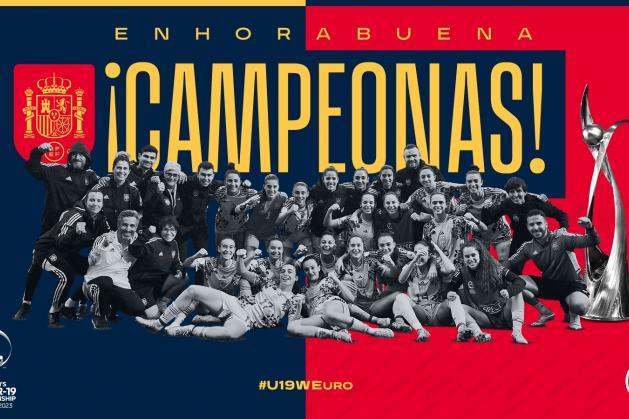 España, campeona de Europa sub-19 por quinta vez tras la angustia de ...