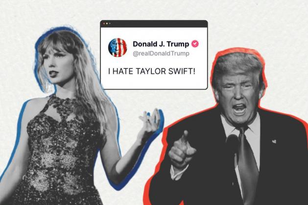 Donald Trump contra Taylor Swift: por qué el republicano ha tomado como ...