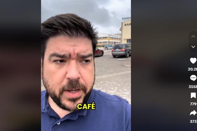 Come un menú, luego pide café y lo que le dice un camarero provoca más ...