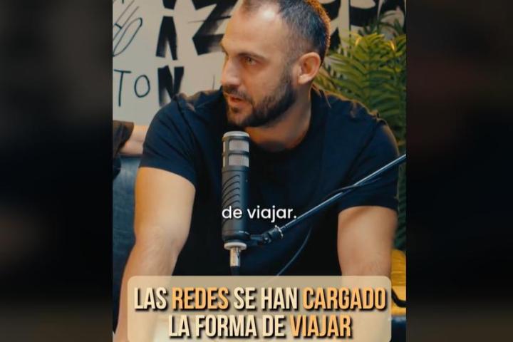 La compartida reflexión sobre el daño de las redes a la forma de viajar ...