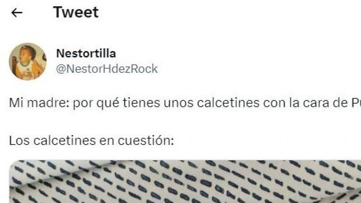 Enseña estos calcetines en Twitter y la confusión que se genera es tremenda