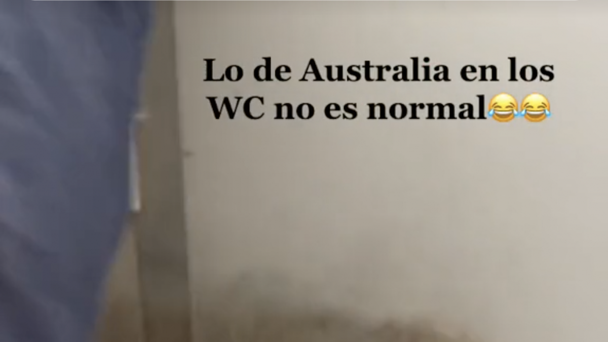 Un español muestra lo que ha visto en un baño de Australia y confirma ...