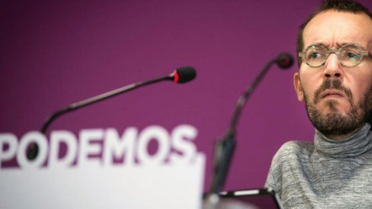 El 'pullazo' de Echenique cuando le preguntan si Errejón debe dejar el ...