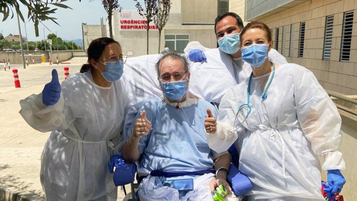'Ha sido como revivir': la reacción de un paciente al sentir el sol ...