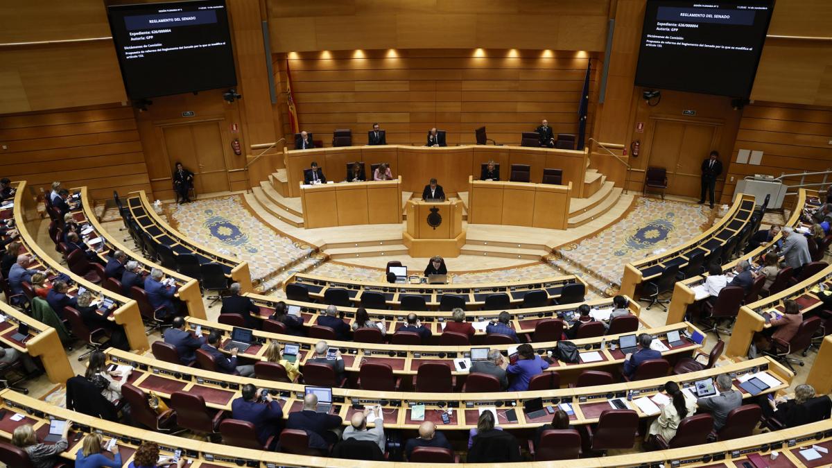 El PP aprueba la reforma exprés del reglamento del Senado para ...