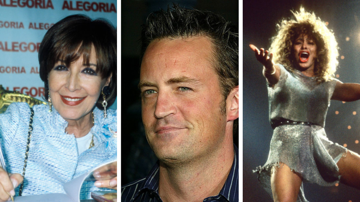 Matthew Perry, Tina Turner, Silvio Berlusconi, María Teresa Campos ...
