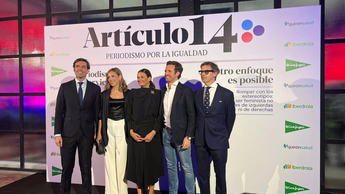 Pablo Casado reaparece en el lanzamiento de 'Artículo 14', el nuevo ...