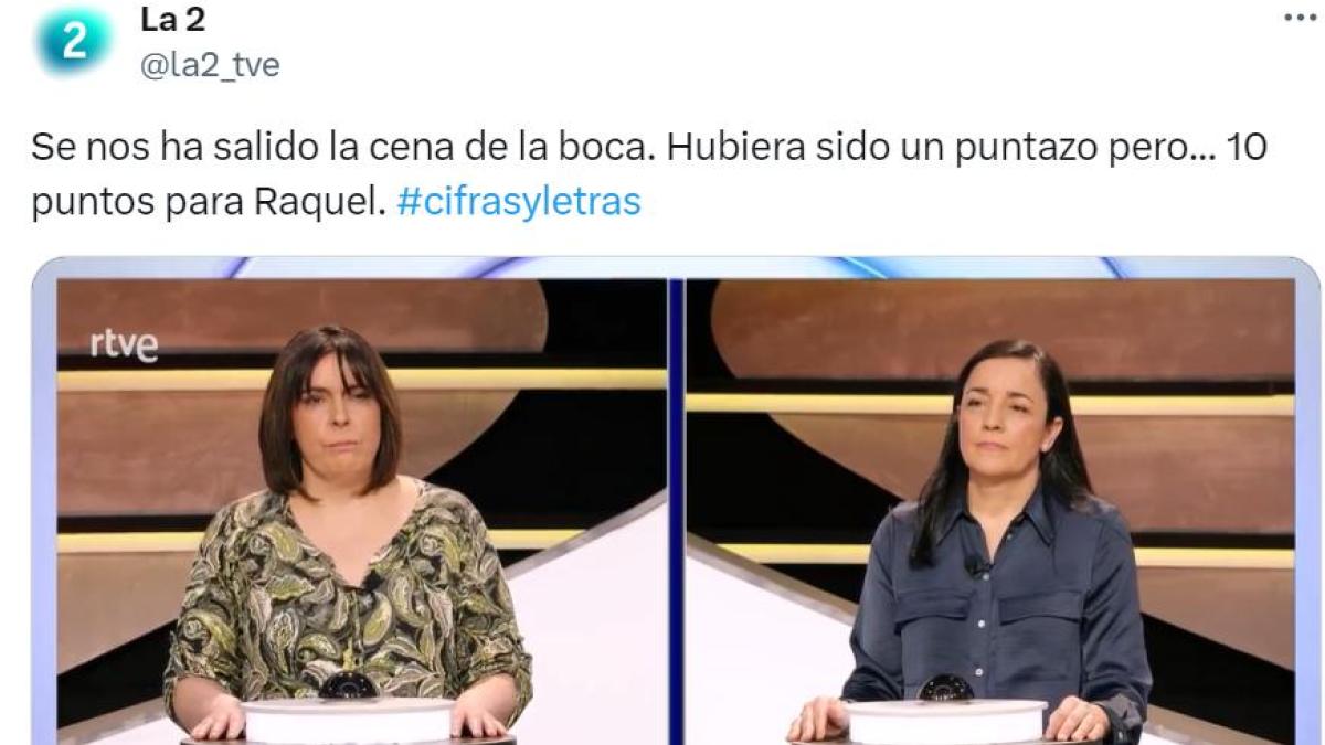 Esto que responde una concursante de 'Cifras y letras' está siendo lo ...