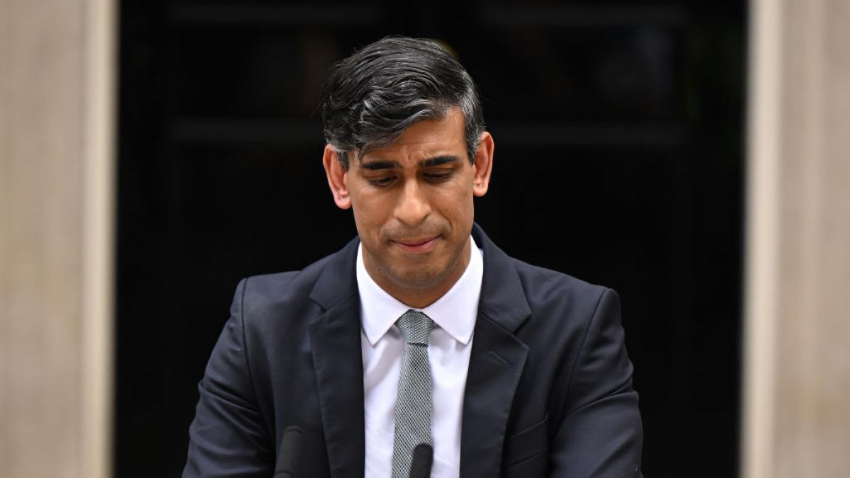 'Lo siento': Sunak se marcha reivindicando su gestión pero encajando ...