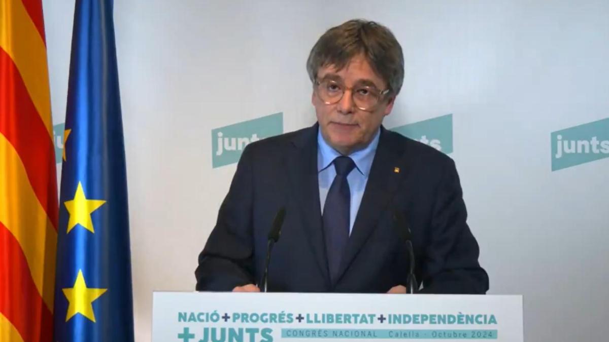 El regreso de Carles Puigdemont a la presidencia de Junts: Waterloo manda