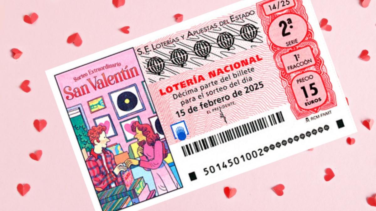 Esta es la fecha y hora límite para comprar un décimo del Sorteo Extraordinario de San Valentín ...