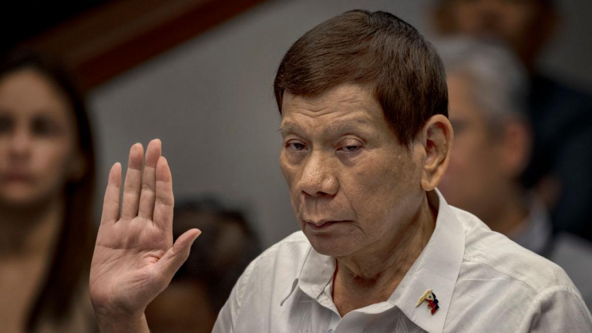 El expresidente de Filipinas, Rodrigo Duterte, detenido en Manila por ...