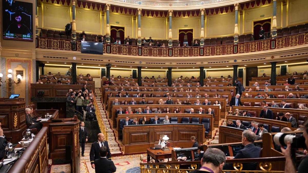 Sigue en directo la sesión plenaria donde el Congreso votará sobre defensa