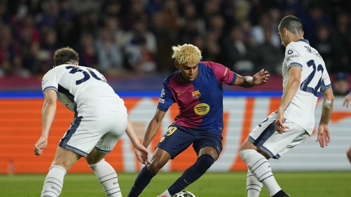 El Barça empata 3-3 frente al Inter en un partido de infarto y se ...