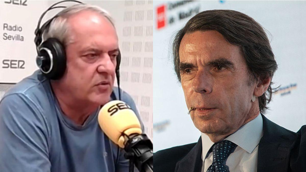 Javier Aroca da una respuesta sonada a José María Aznar, que dijo que hay ambiente guerracivilista