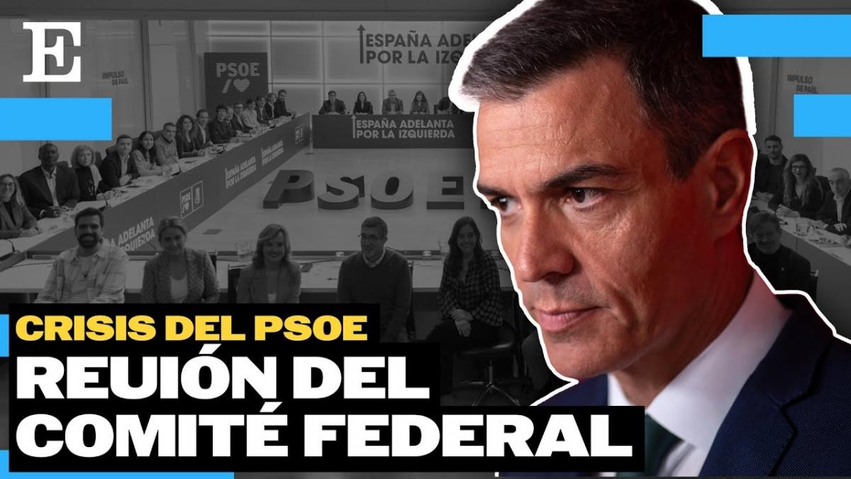Programa especial de EL PAÍS sobre el Comité Federal del PSOE