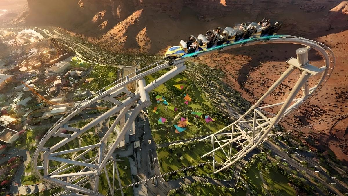 La montaña rusa más grande del mundo ya está en funcionamiento: 200 ...