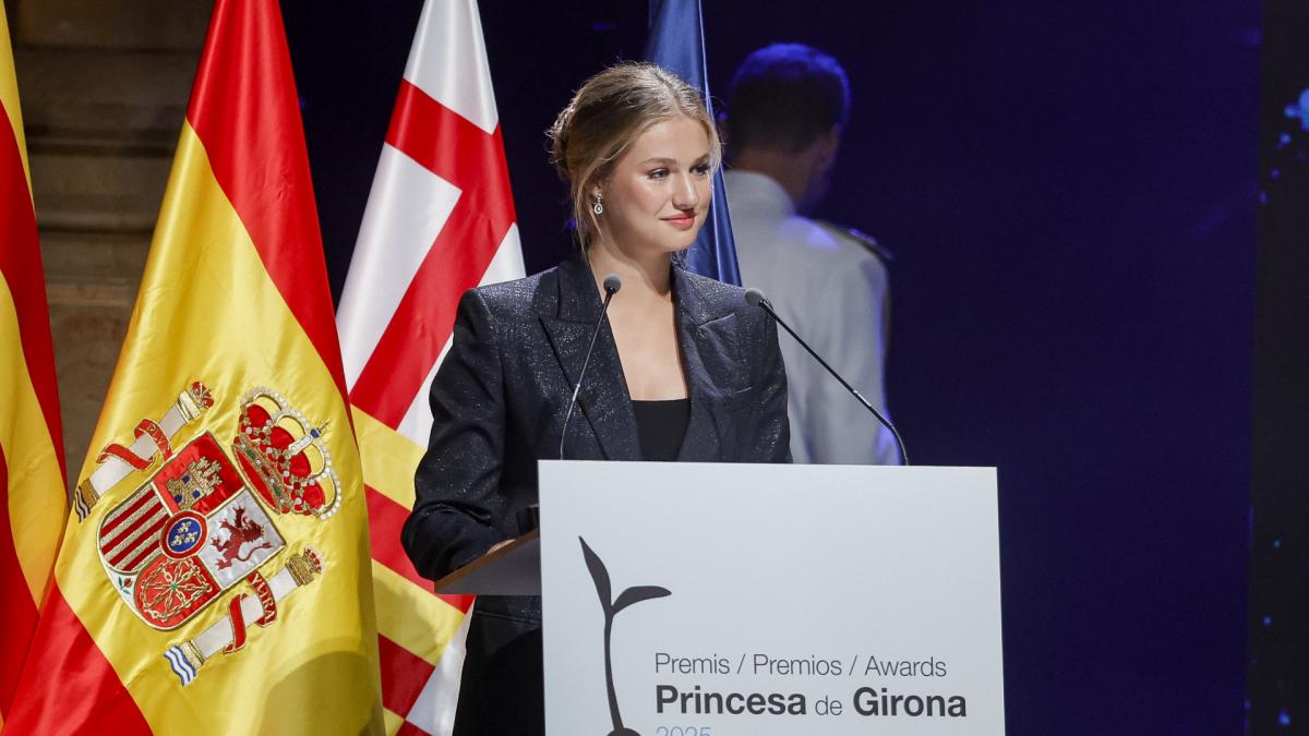 Una experta en Casa Real destaca este momento del discurso de Leonor en los Premios Princesa de ...