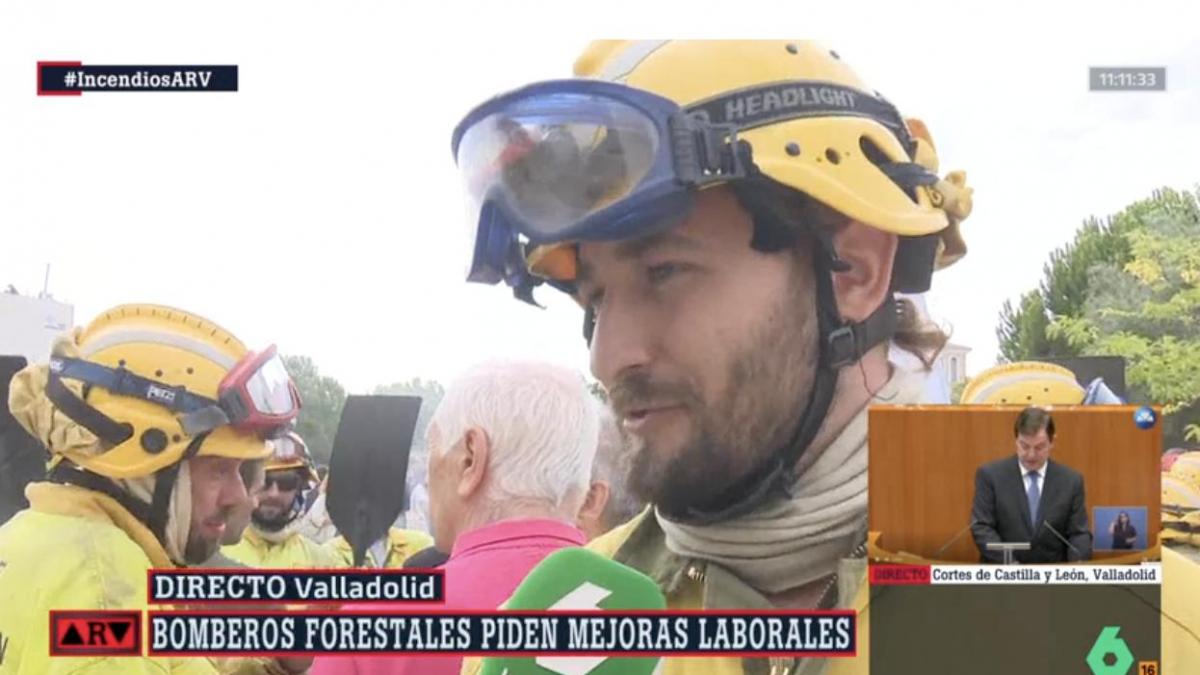 Un peón forestal lanza este mensaje a Mañueco en pleno directo: se ...