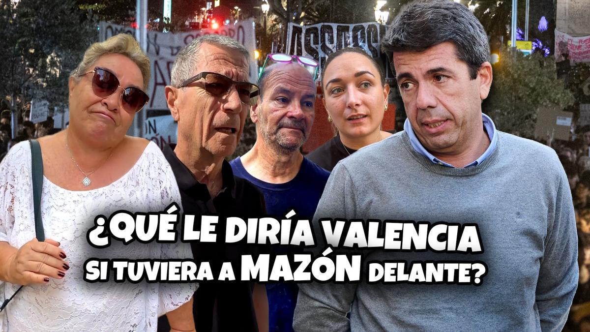 ¿Qué opinan los valencianos de Mazón un año después de la DANA?
