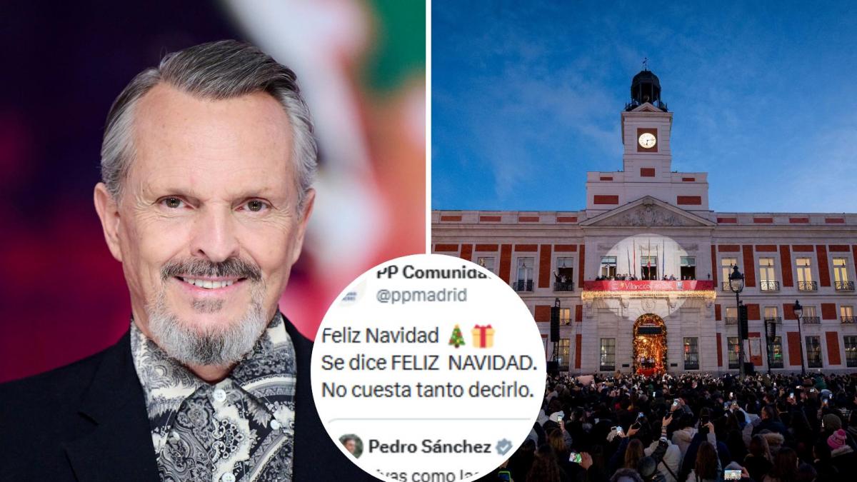 Miguel Bosé ve esta escena en la Puerta del Sol de Madrid y usa dos ...