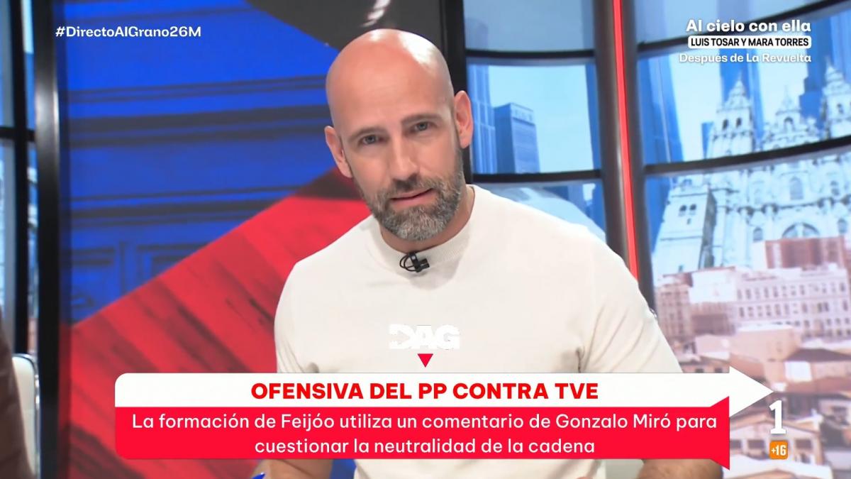 Gonzalo Miró saca la cara por TVE tras los ataques del PP: 'En esta ...
