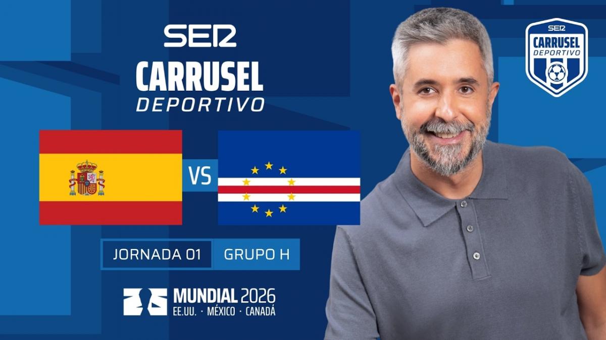 Vídeo en directo: España vs. Cabo Verde | Mundial 2026