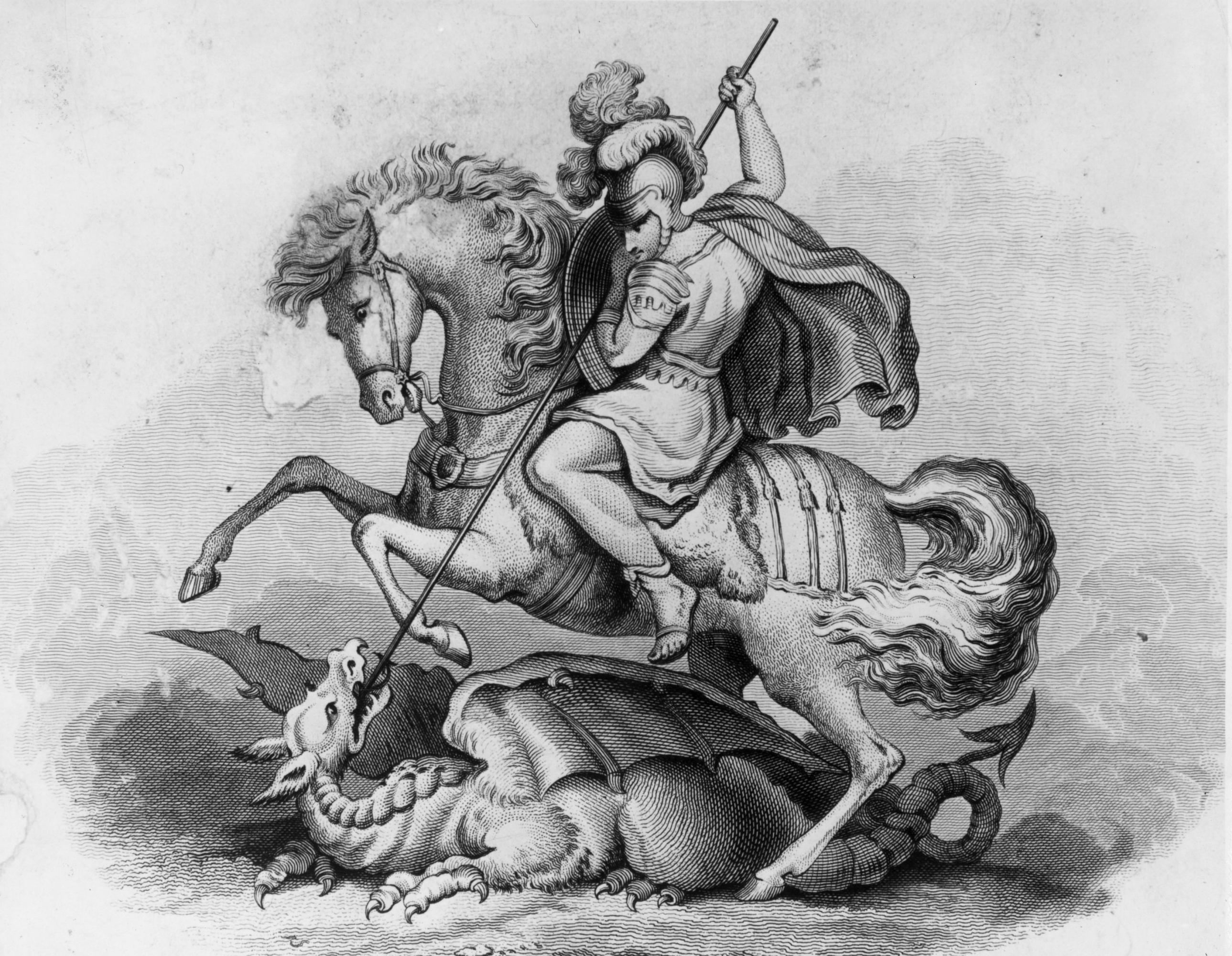 La leyenda de San Jorge y el dragón y por qué se celebra en Aragón