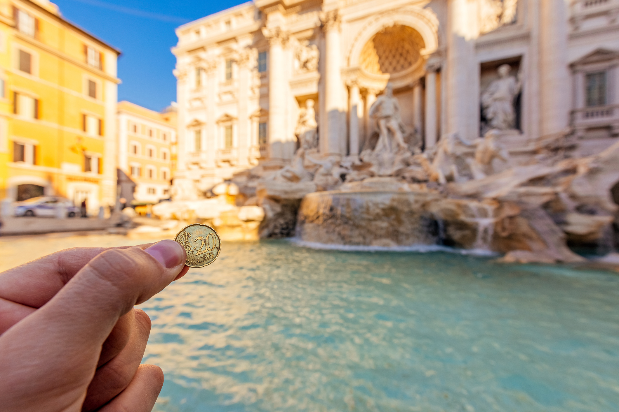 El dineral que se saca cada semana del fondo de la Fontana de Trevi