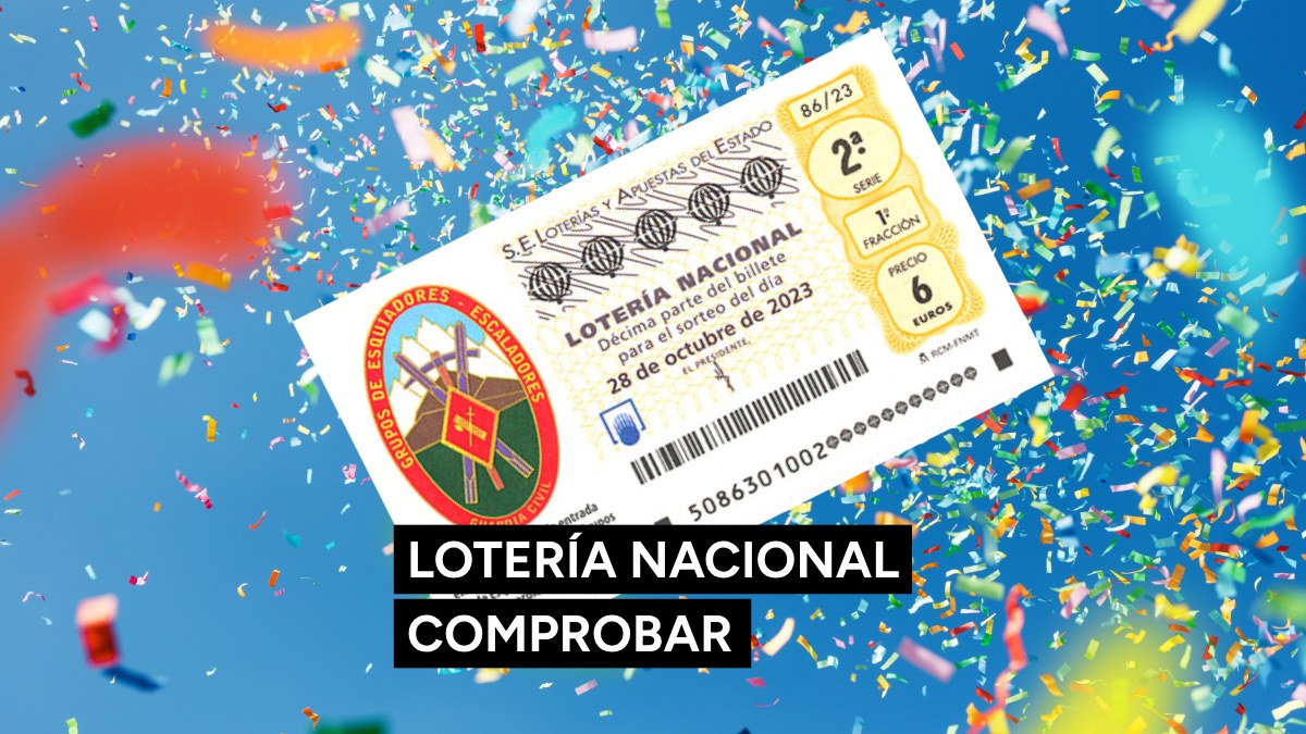 Lotería Nacional hoy, sorteo en directo: comprobar décimo del sábado 28 ...