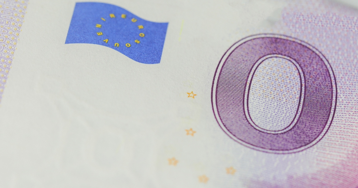 El billete de 0 euros ya circula por Europa