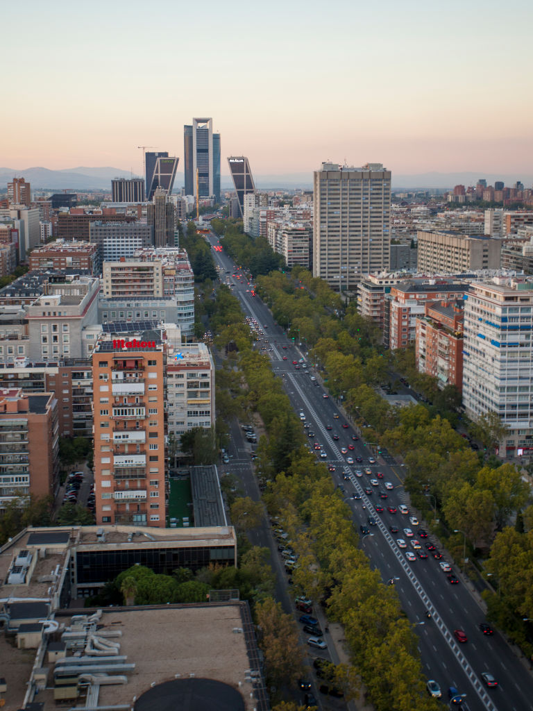 El paseo de la Castellana en obras: rutas alternativas y afectación en ...