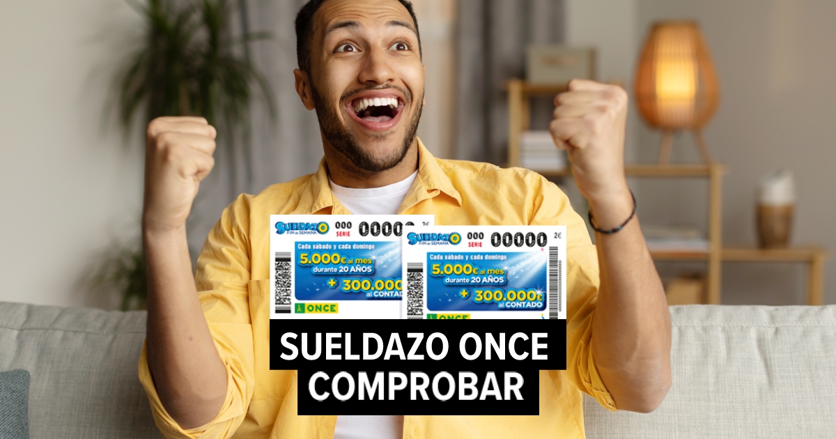 Resultado ONCE: comprobar Sueldazo y Super Once hoy domingo 7 de abril