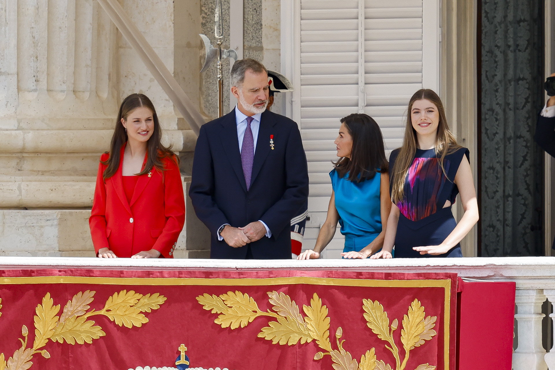 La infanta Sofía repite su mono 'cut-out' en el 10º aniversario de la ...