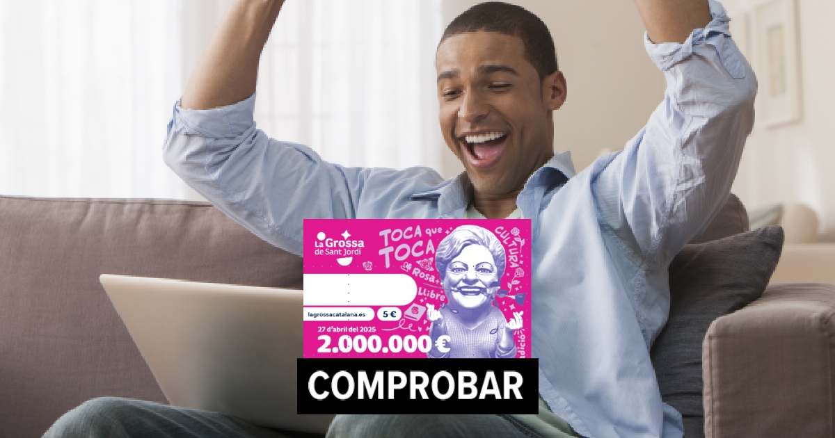 Comprobar Grossa de Sant Jordi 2025 en directo hoy domingo 27 de abril ...
