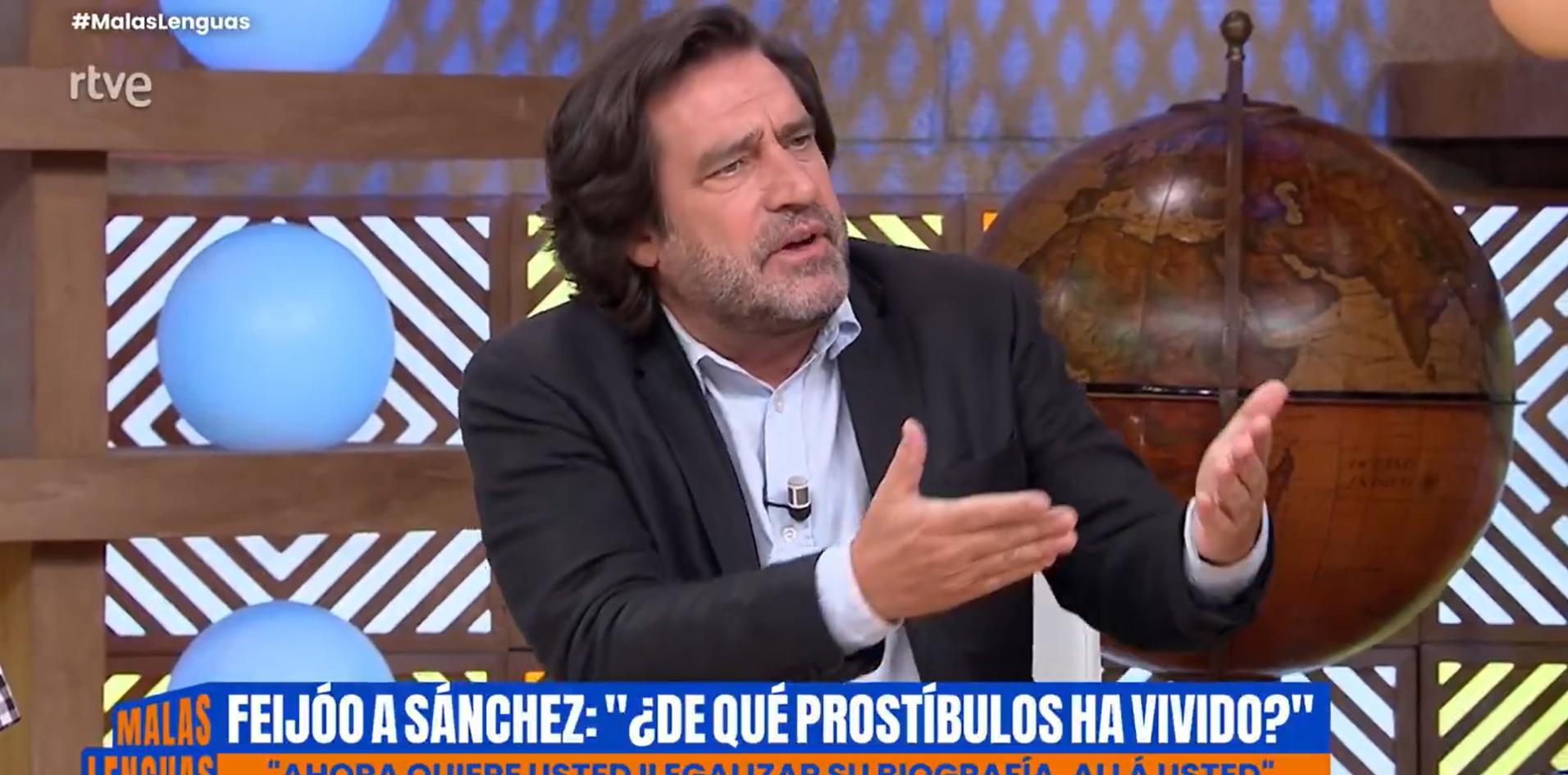 El politólogo Luis Arroyo no duda en reaccionar al instante con una ...