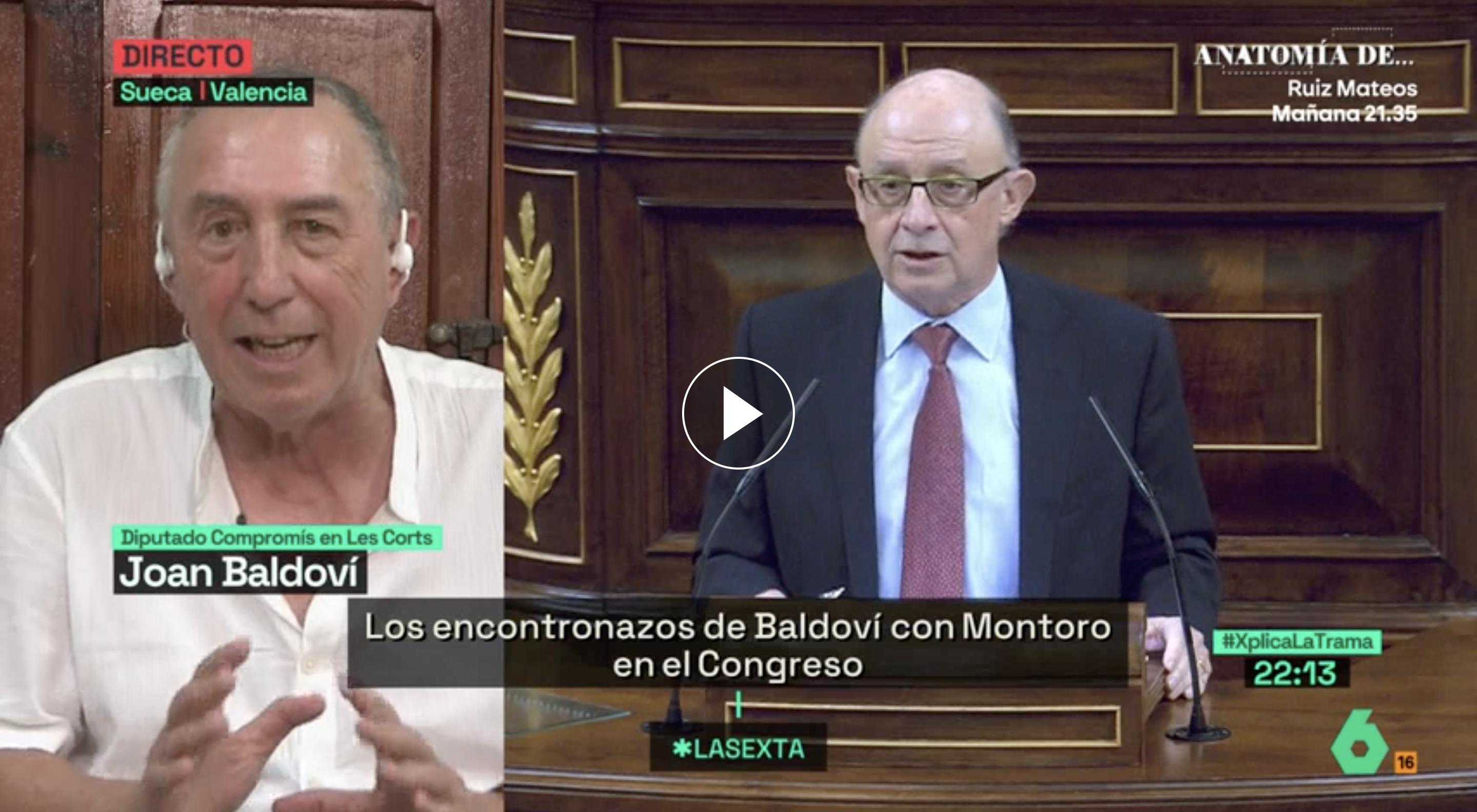 Baldoví recuerda en pleno caso Montoro lo que vivió en el Congreso en 2015: 'Fue premonitorio'