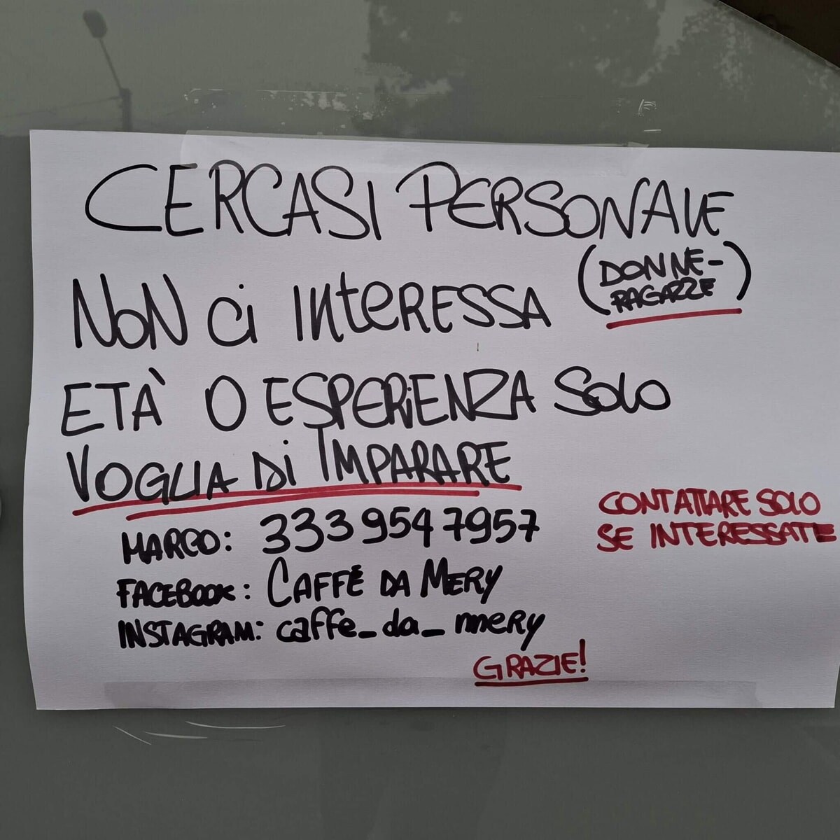 Un bar deja a todos sin palabras con los requisitos mínimos de su ...
