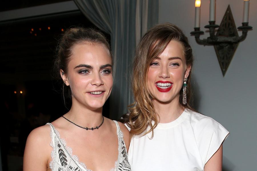 Cara Delevingne Confirma Su Relaci n Con Amber Heard Durante La Batalla